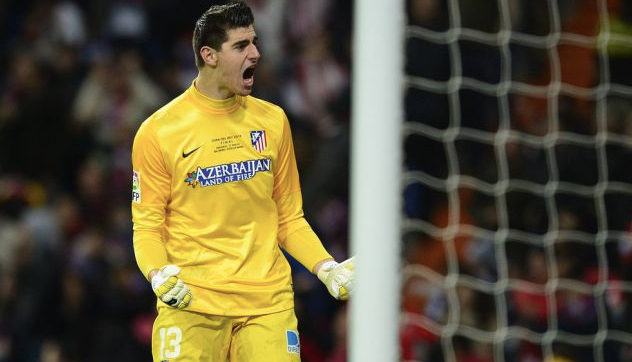 HAHA! Dette gør Atletico Madrid-fans mod Thibaut Courtois, når ...