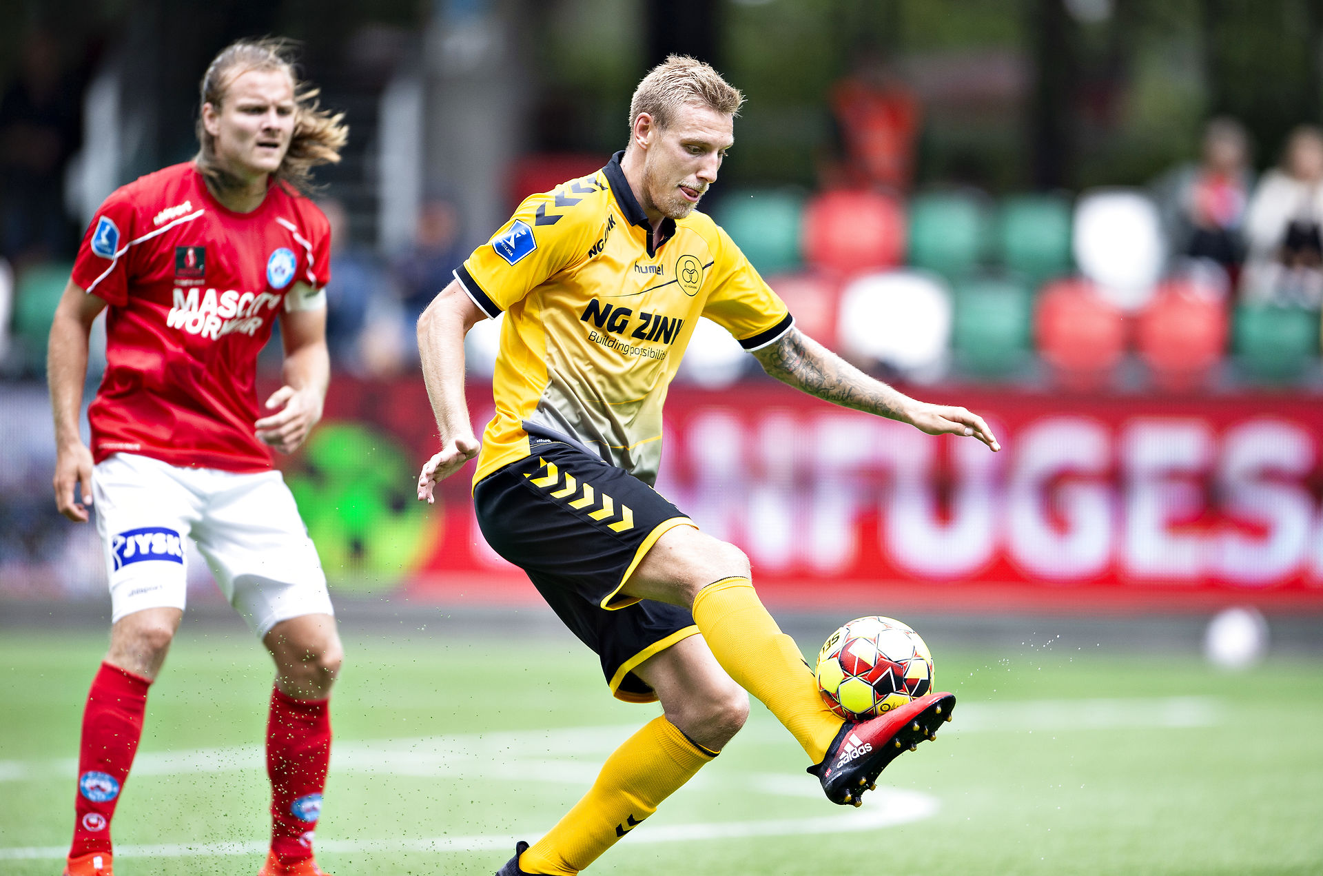 Brandvarme Nicolai Brock-Madsen: Det er klasse